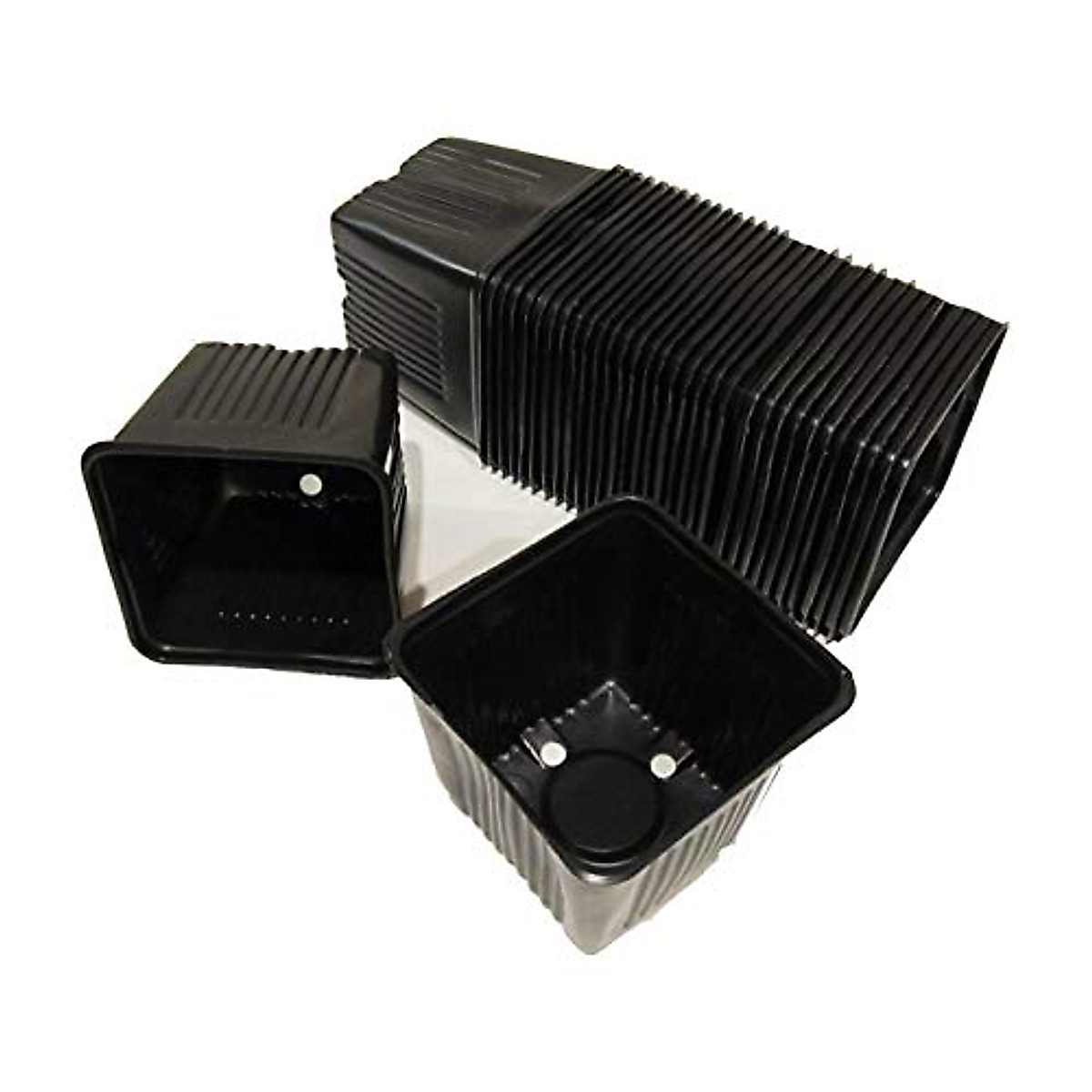 Gage Durapot Square Plastic Nursery Pots, 4" - Qty. 50