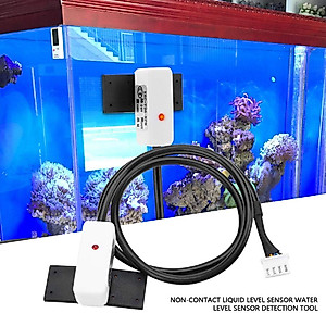Non Contact Liquid Level Sensor Contactless Water Tank Water Level Sensor for Tank Water Level Control PNP/NPN(XKC-Y26-NPN)