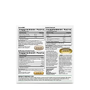 GNC Ultra Mega Women's 50 Plus Vitapak Program | Full Nutrient System Designed for Women Over 50 | Supports Bone, Eye, and Brain Health | 30 Packs