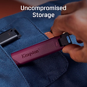 Kingston DataTraveler Max Type-A 256GB High Performance USB Flash Drive USB 3.2 Gen 2 Up to 1000 MB/s Sliding Cap Design DTMAXA/256GB