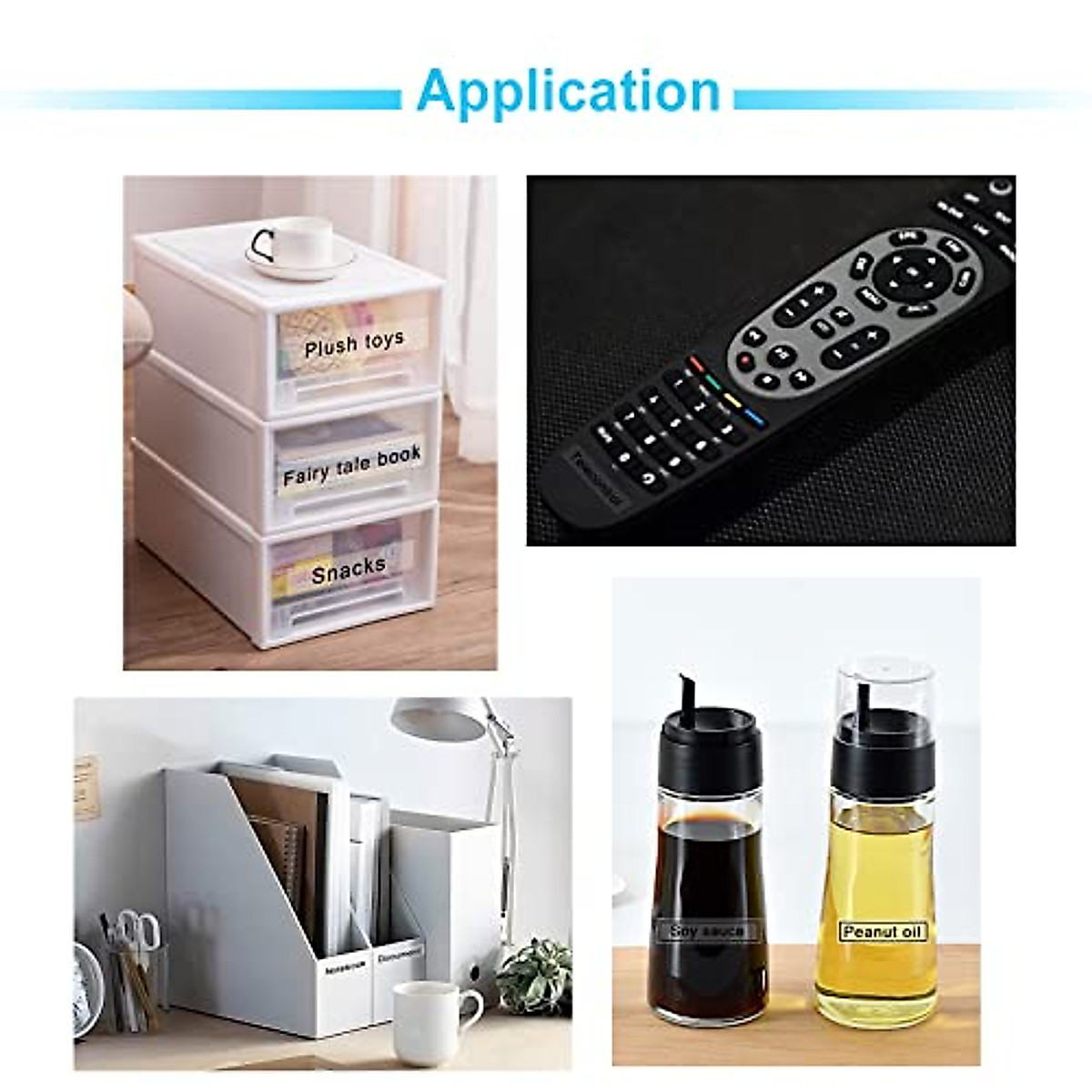 3 Pack Clear Label Maker Tape for Brother TZe-131 12mm 0.47 Laminated Clear Tze131 TZ-131 Black on Clear for P-Touch Label Maker PTD210 D400 D600 PT-1290