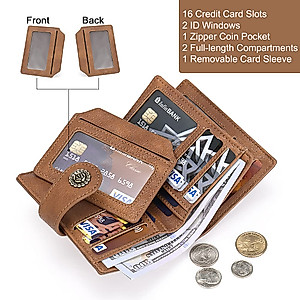 CLUCI Womens Backpack+ Small Wallet