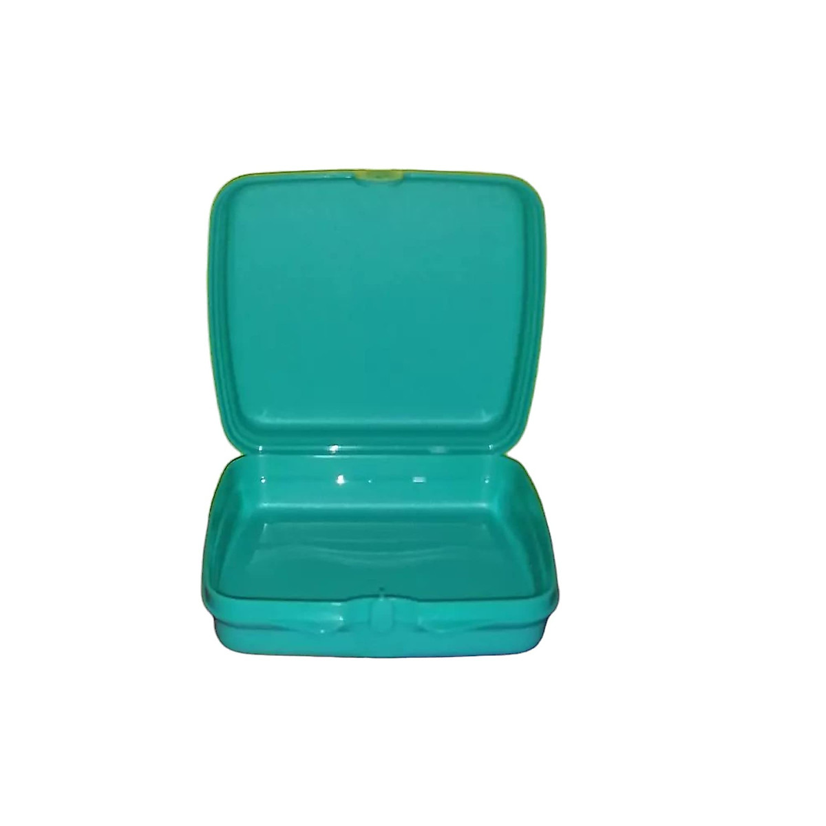 Tupperware Sandwich Keeper Container Teal