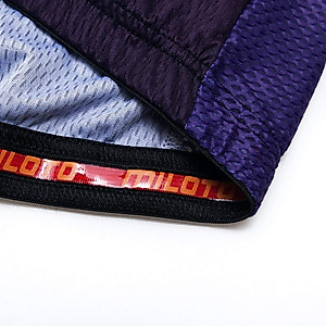 Uriah Women's Cycling Jersey Bib Shorts Sets Short Sleeve Reflective Dark Red Size XL(CN)