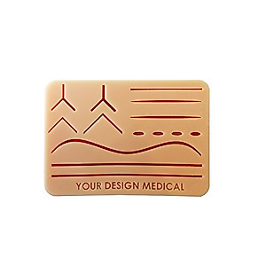 Large 3-Layer Suture Pad w/Wounds (7x5") – Handmade in Brooklyn, USA