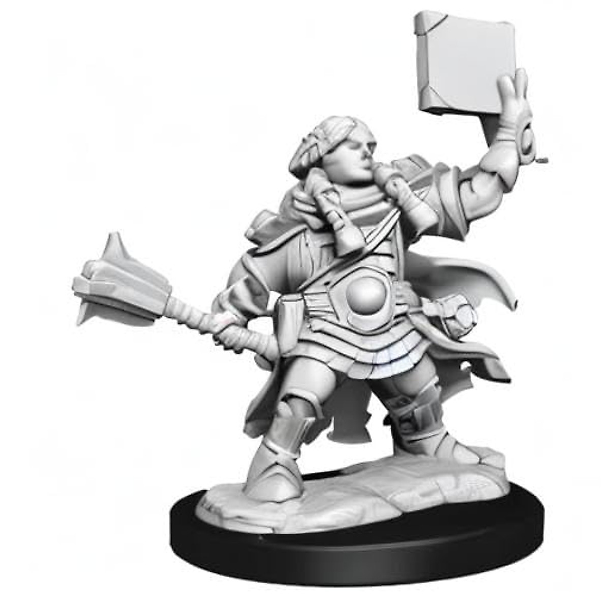 D&D Frameworks: Dwarf Cleric Female - Unpainted and Unassembled