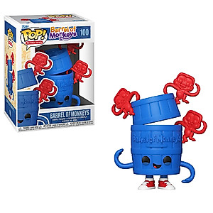 Funko POP! Games Bundle Collectors Set - Barrel of Monkey's, Play-Doh, Lite-Brite, Polly Pocket, and Trouble