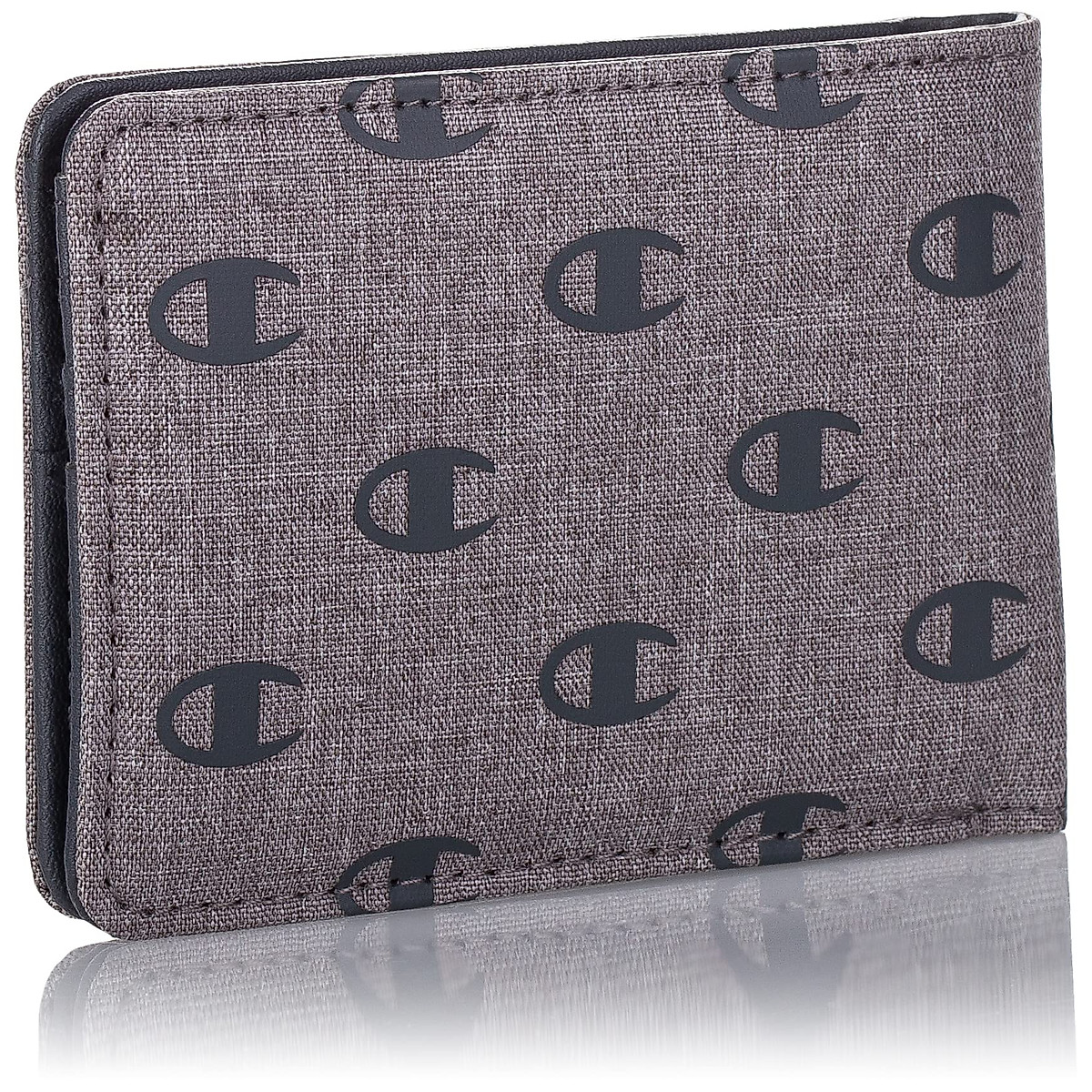 Champion Graphic Wallet, Heather Grey, One Size