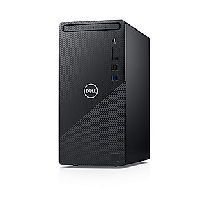 Dell Inspiron Desktop 3880 - Intel Core i3 10th Gen, 8GB Memory, 1 TB Drive, Windows 10 Home (Latest Model) - Black (Renewed)