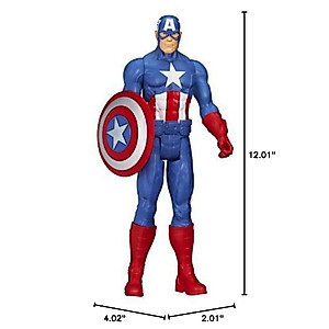 Marvel Avengers Titan Hero Series Captain America Action Figure