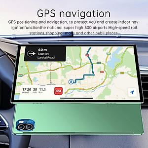 Tablet 10.1In, Android 11, 8GB RAM 256GB ROM, Octa Core Processor, 1960X1080 IPS HD Touch Screen, 8MP 20MP Dual Cameras, Support 5G WiFi, BT5.0 and GPS, 6000mAh Calling Tablet(USA)