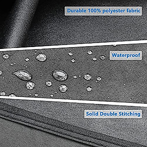 Foedo 75-inch Heavy Duty Gas Grill Cover, Large Waterproof BBQ Cover, Non-Fading and UV Resistant, Durable and Flexible, Fits for Weber Char-Broil Brinkmann Nexgrill and More