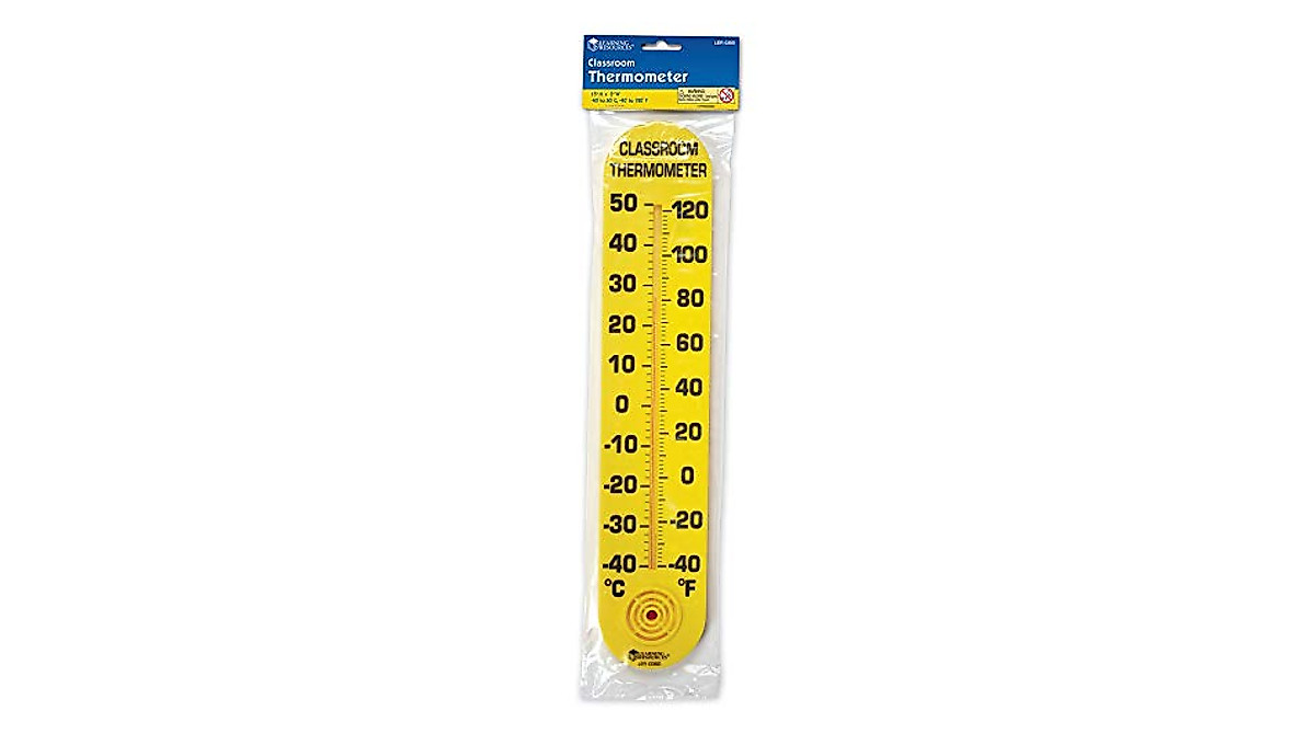 Learning Resources Classroom Thermometer for Kids