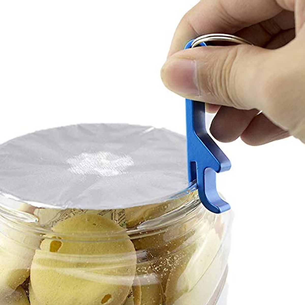 100pcs Personalized Bottle Opener Keychain Custom Aluminum Beer Bottle Opener Engraved Any Text/Logo Wedding Favors, Brewery, Bar, Anniversaries, Party, Restaurant, Property Agent, Guests, Graduation