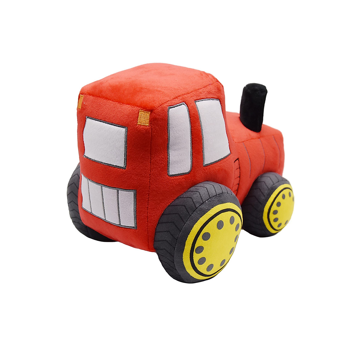 YONLIT Soft Plush Tractor Stuffed Truck Toy Super Cute Car Plushie Throw Pillow Excellent Gifts for Kids or Birthday Party 12 Inches (Red)