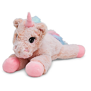 Dragon Drew Unicorn and Bunny Stuffed Animals - 2 Soft Plush Animal Toys for Baby, Toddler and Kids - Cute and Cuddly Friends for Boy or Girl - Great Gift for Easter, Christmas, Birthday