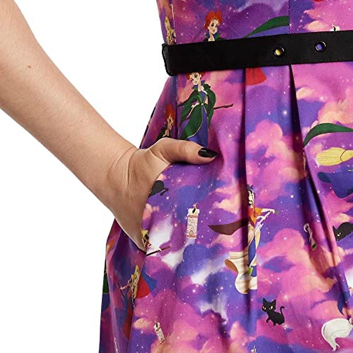 Loungefly Stitch Shoppe Disney Hocus Pocus Sunset Sanderson Sisters Natasha Dress (1X) Multicolor