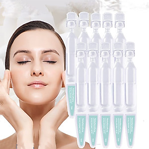 Newfacefure Diy Spa Rose Hyaluronic Acid Hydro Jelly Facial Mask Powder Collagen Face 12 Sacks with 10 Pack Serum