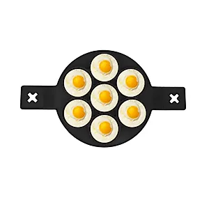 Omelette Egg Pancake Making with Handles DIY Baking Tools Kitchen Non Stick Silicone Pancake Machine Omelet