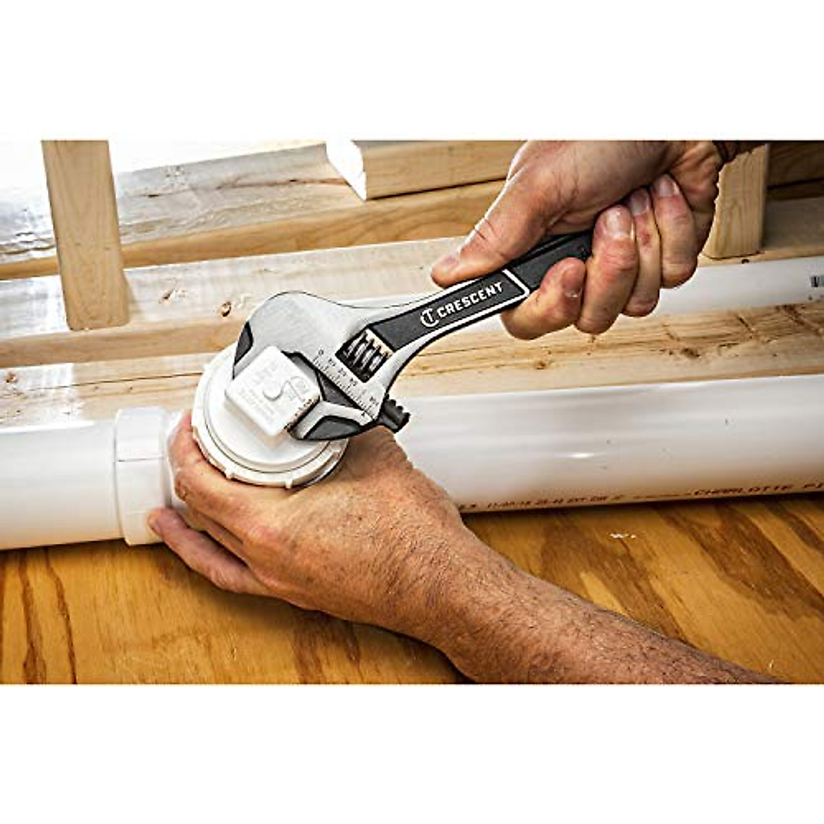 Crescent 6" Wide Jaw Adjustable Wrench - ATWJ26VS