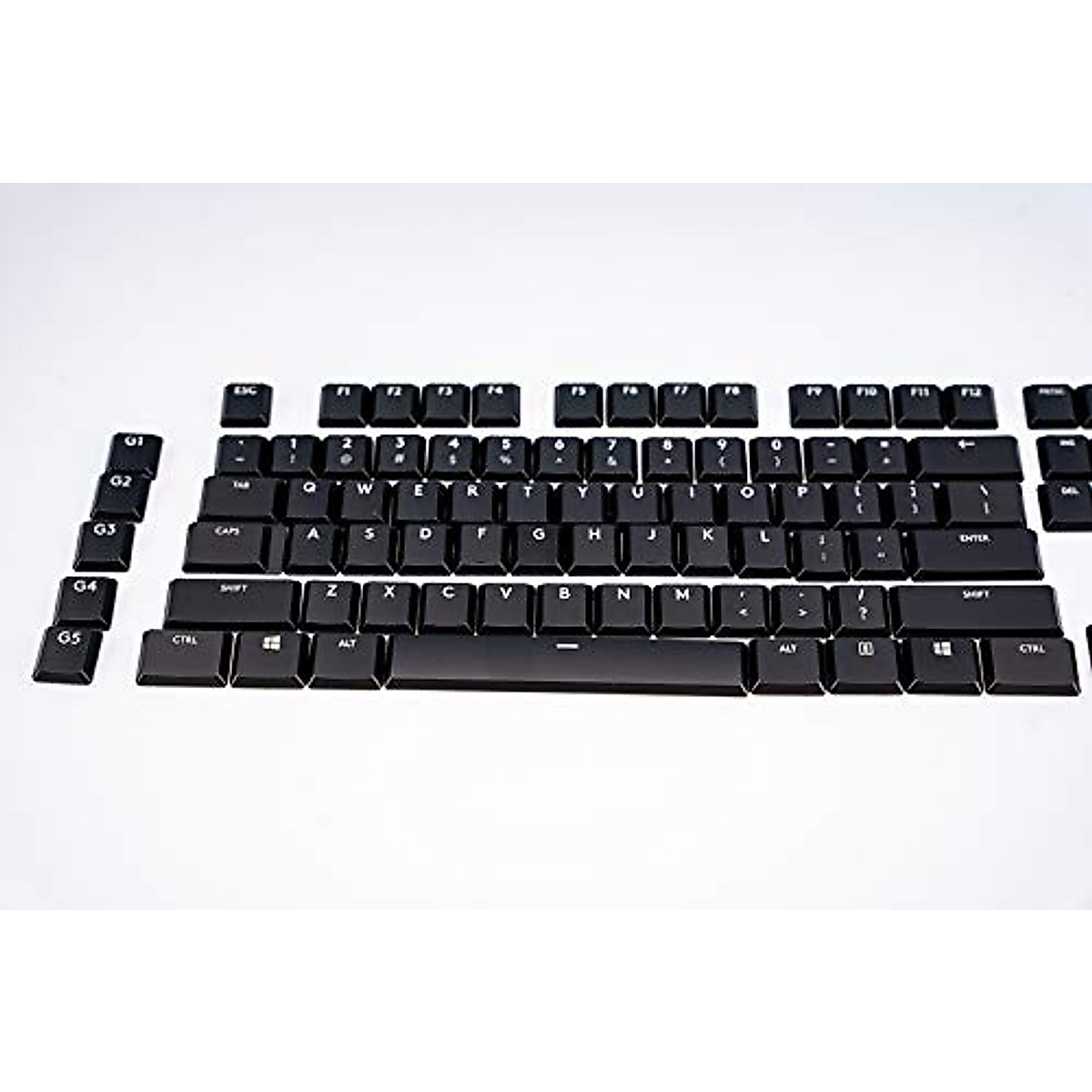 Full Set 109 keycaps Replacement for Logitech G813/G815/G913/G915 TKL RGB Mechanical Gaming Keyboard