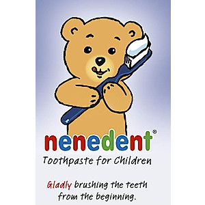 nenedent Educational Baby Toothpaste with Finger Brush