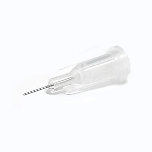 SANANTS 27 Gauge 0.25 Inch Industrial Microtrace Blunt Tip Dispensing Needle with Luer Lock,Precision acidified stainless steel,Match Low Viscosity Liquids,Clear 20 PCS
