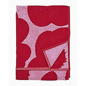 MARIMEKKO - Unikko Terry Cotton Hand Towel (Red Poppy)