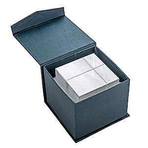 Amlong Crystal K9 Optical Glass Prism Cube, 60mm (2.3 Inch)