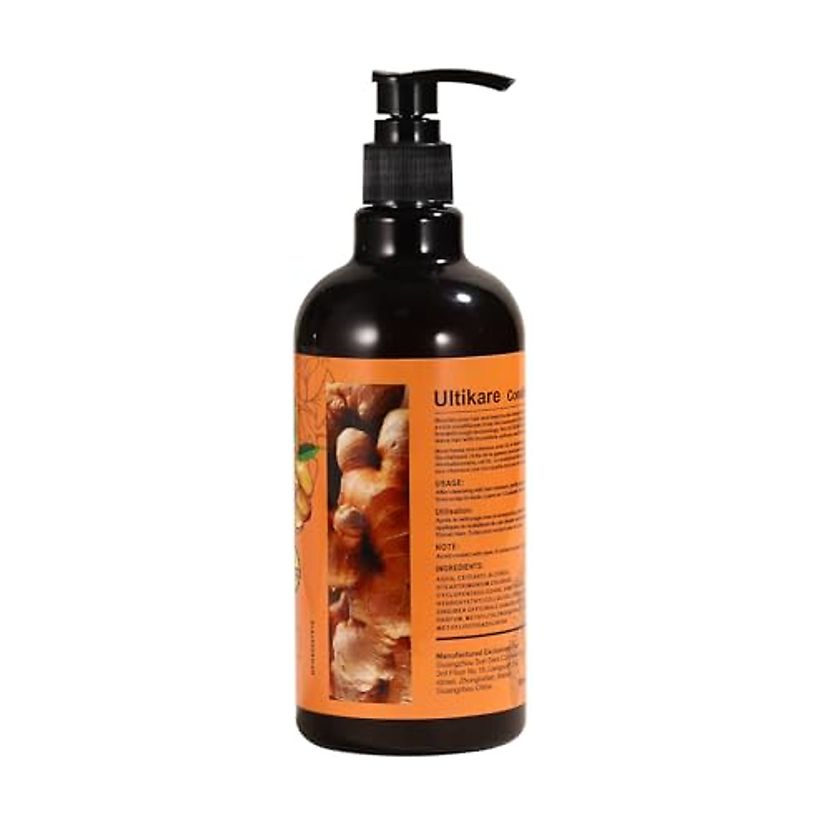 Ultikare Deep Hair Conditioner for Damaged Dry Hair, 16.9 Fl Oz, Repairing Treatment with Ginger Oil, Hydrate, Nourish and Moisturize for Curly Hair, Frizz Control, Shine, Daily Care, Dye Hair Care