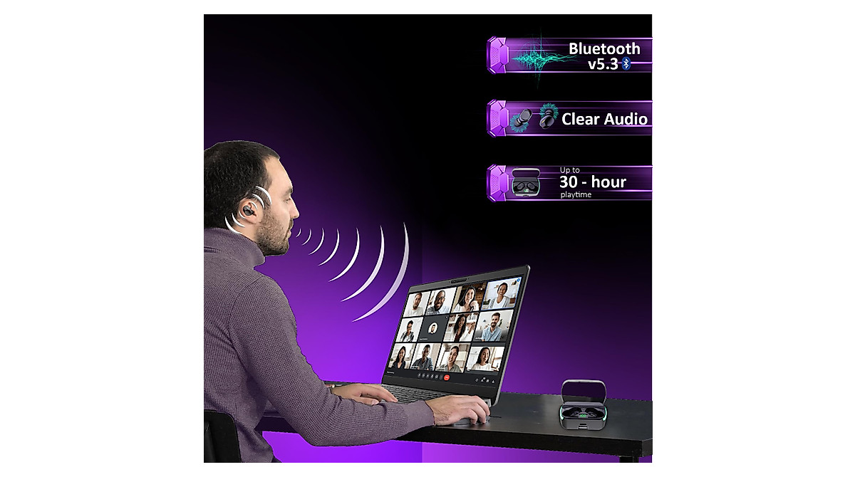 Windows 11 Home Laptop - 13.3 Inch FHD DISPLAY 1080P, 8GB RAM, 126GB ...