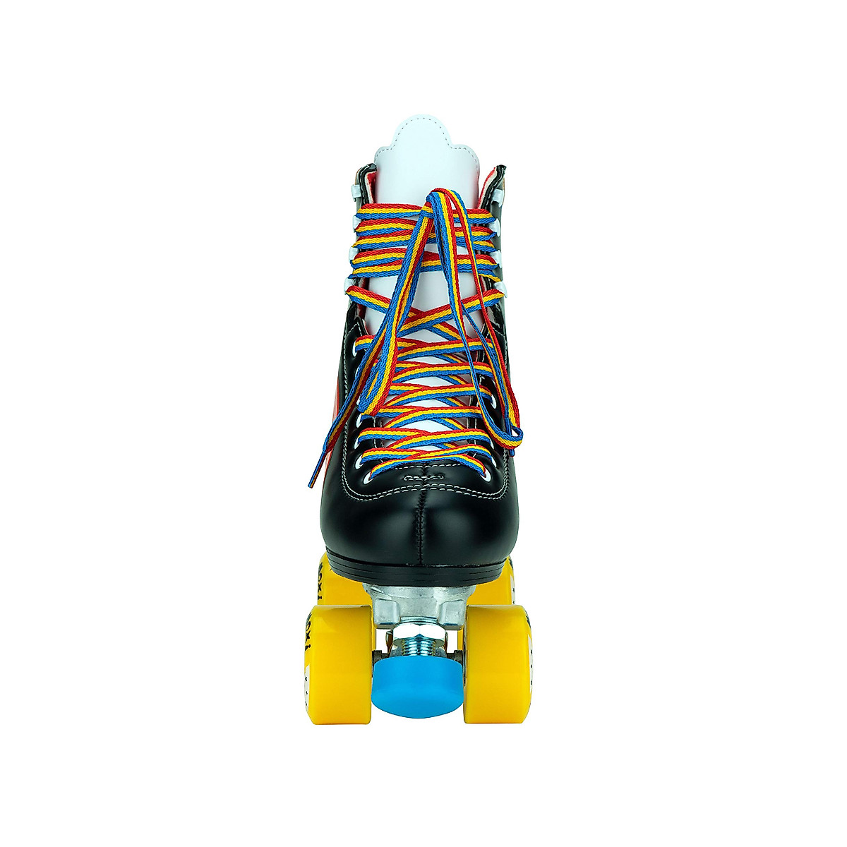 Moxi Skates - Rainbow Rider - Fun and Fashionable Womens Roller Skates | Asphalt Black | Size 7