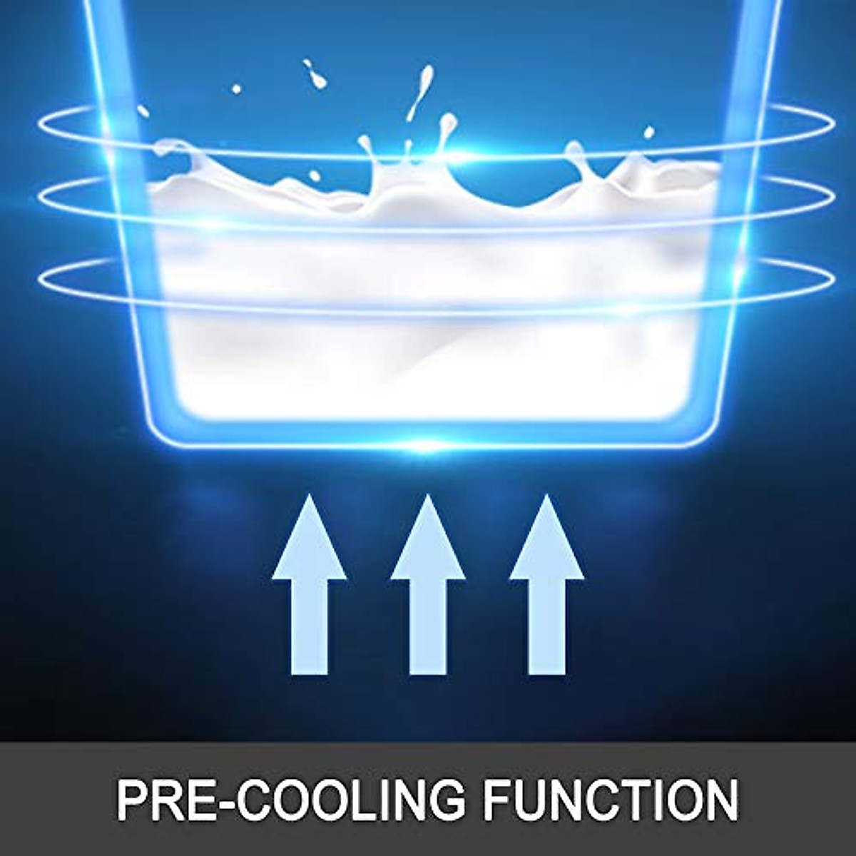 VEVOR 2200W Commercial Soft Ice Cream Machine 3 Flavors 5.3 to 7.4Gallon per Hour PreCooling at Night Auto Clean LCD Panel for Restaurants Snack Bar, Sliver