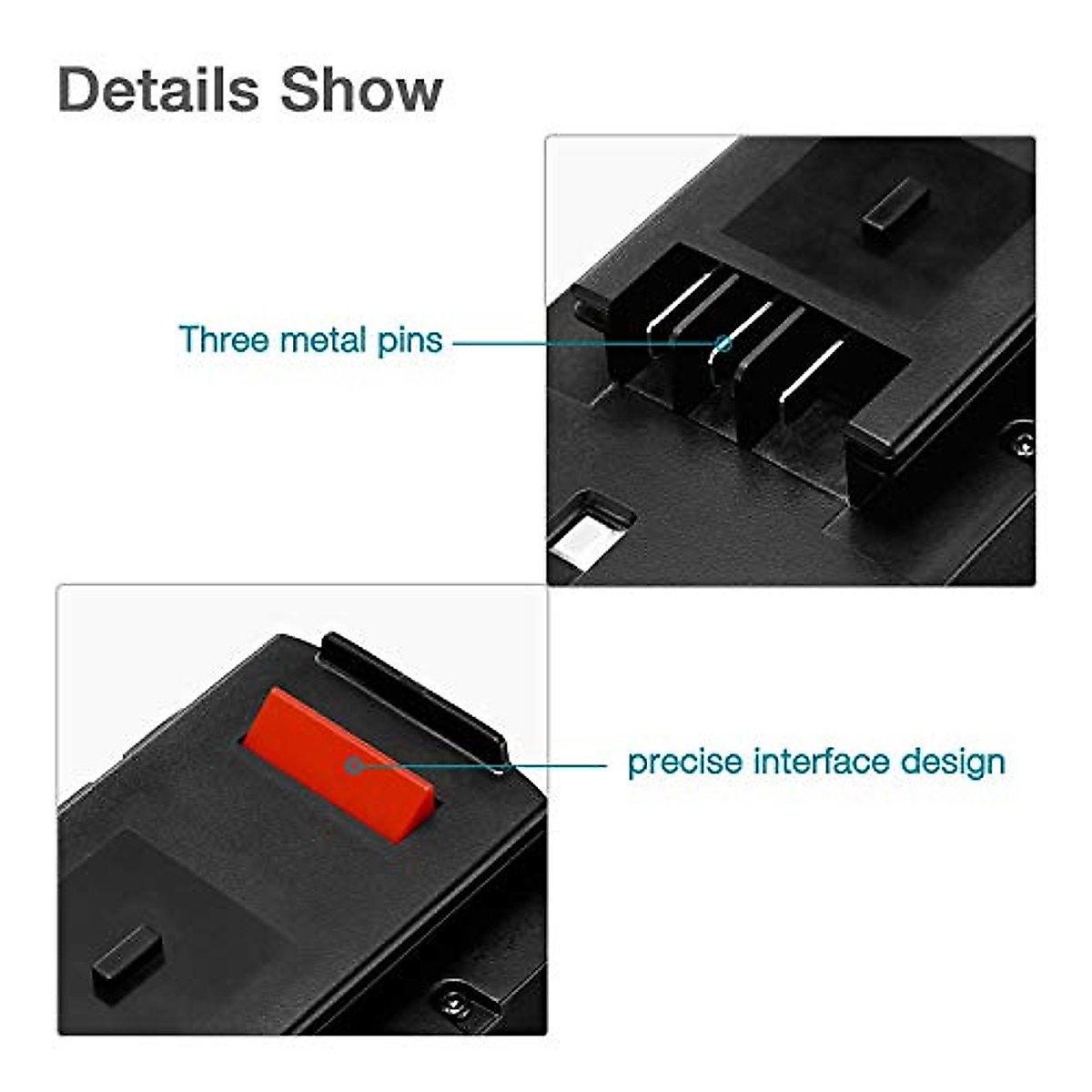 ORHFS 1Pack 4.0Ah HPB18 18V Ni-Mh Replacement Battery for Black and Decker 244760-00 A1718 FS18FL FSB18 Firestorm Cordless Power Tools 