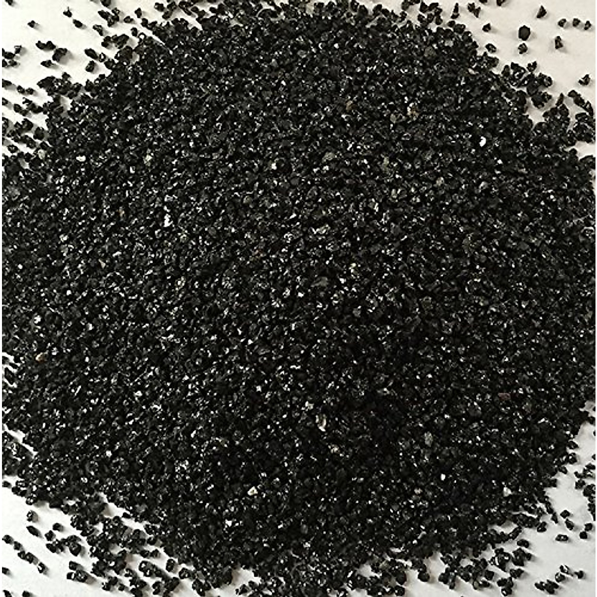 1 LB Gorgeous Aquarium Decoration - Aquarium Black Bottom Sand - Succulents Pavement