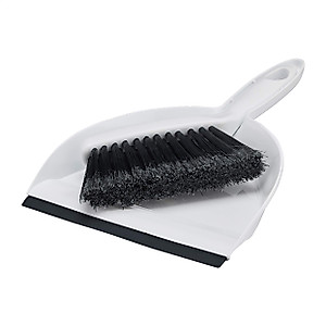 AmazonCommercial Mini Brush and Dustpan Set - 4-Pack