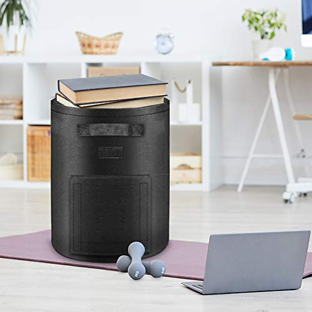 TCBWFY Potato Grow Bags with 2 Flaps 15Gallon,2 Pack Heavy Duty 400g Potato Grow Bags,Planting Bag with Sturdy Handles and 2 Harvest Windows,Vegetable Grow Bags for Planting Potato,Carrots, Carrots