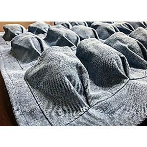 Backyard Barnyard 18 Pocket Soft Durable Denim Egg Gathering Apron FREE RUSTIC GIFT BAG INCLUDED! Collecting Chicken Duck Quail Poultry Eggs