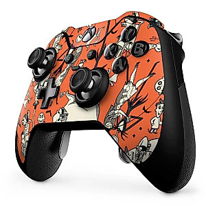 Skinit Decal Gaming Skin Compatible with Xbox One Elite Controller - Officially Licensed Disney The Nightmare Before Christmas Character Pattern Print Design
