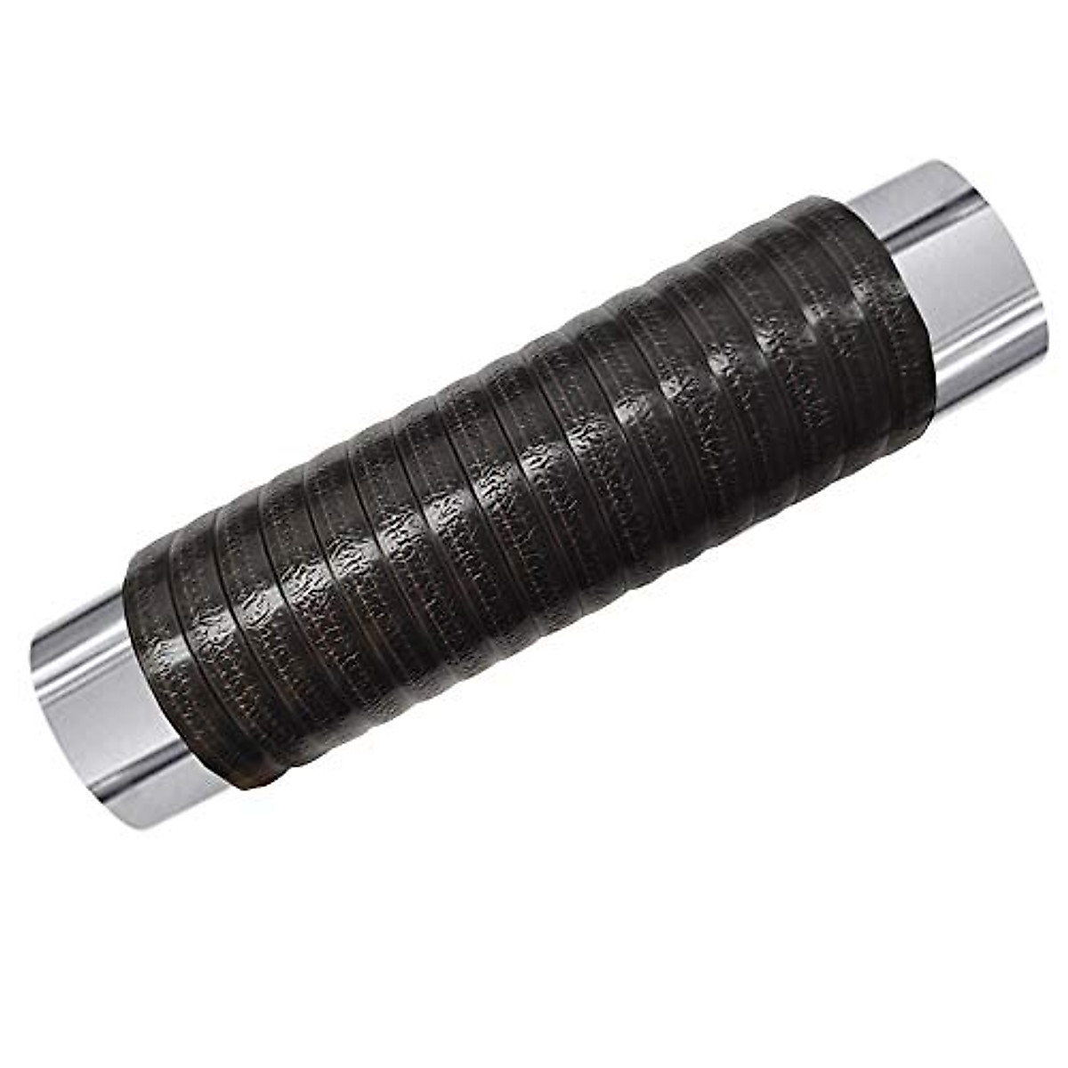 RNY 200 feet Coffee Polyethylene Plastic Rattan Wicker for Repair Rattan Chair Table (Dark Coffee with Brown Stripes)