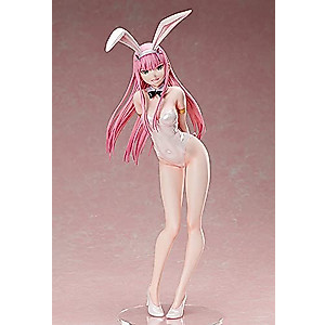 FREEing Darling in The Franxx: Zero Two (Bunny Ver. 2nd) 1:4 Scale PVC Figure,Multicolor