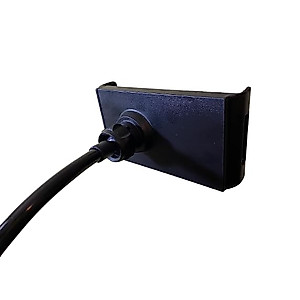 Flexible Phone Holder, Gooseneck Phone Holder for Bed or Desk - Flexible Lazy Long Arm Headboard Bedside 360 Pivoting Mount Clip Adjustable Bracket Clamp Stand, Compatible with Smartphones (Black)