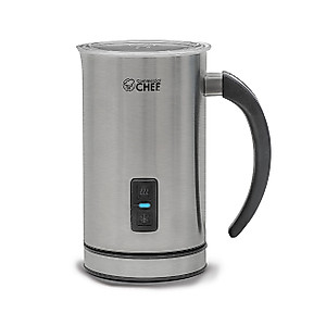 COMMERCIAL CHEF Cordless Milk Frother for Hot and Cold Milk, Cordless Frother, Milk Frother Handheld for Kitchen Coffee Bar, Cappuccino, and More