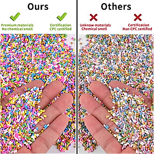 TACOMEGE Christmas Fake Candy Sprinkles for Resin / Slime / Crafts, Simulated Sweet Sugar for Play Food … (Color-2)
