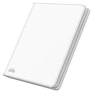 Ultimate Guard Zipfolio 480 – 24 Pocket XenoSkin (Quadrow) White