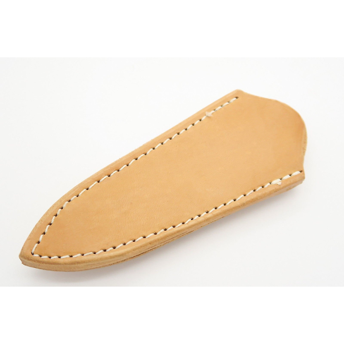 USA Custom Leather Fixed 3 Inch Blade Dagger Knife Boot Belt Clip Sheath Hunting Camping Fishing