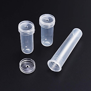 EXCEART 25pcs Single Flower air Plants carafes Florist Supplies Small Terrarium Waterbottle hydroponic Terrarium Plastic air hydroponic vase White 100pcs Water Tube