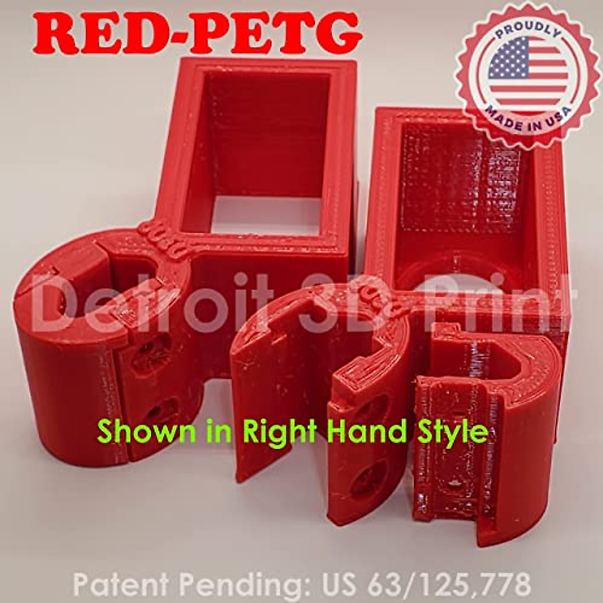 RH Level Holder (Red PETG)
