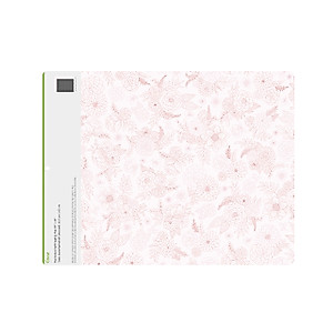 Cricut Self Healing Cutting Mat - Cricut Mat for use with Cricut TrueControl Knife, Rotary Cutter, Craft Knife, Xacto Knife - 18" x 24", Decorative, 2X Healing, Extra-Thick Cricut Cutting Mat, Rose