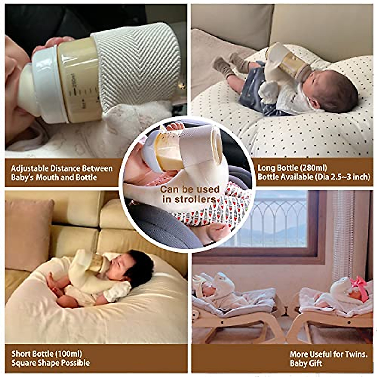 My Bebe Baby Self Feeding Cushion, Baby Self Feeding Pillow, Breast Feeding Pillow, Baby Feeding Bottle Holder